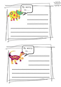 Worry Jar- Dinosaur edition (digital download) – I Will Resource