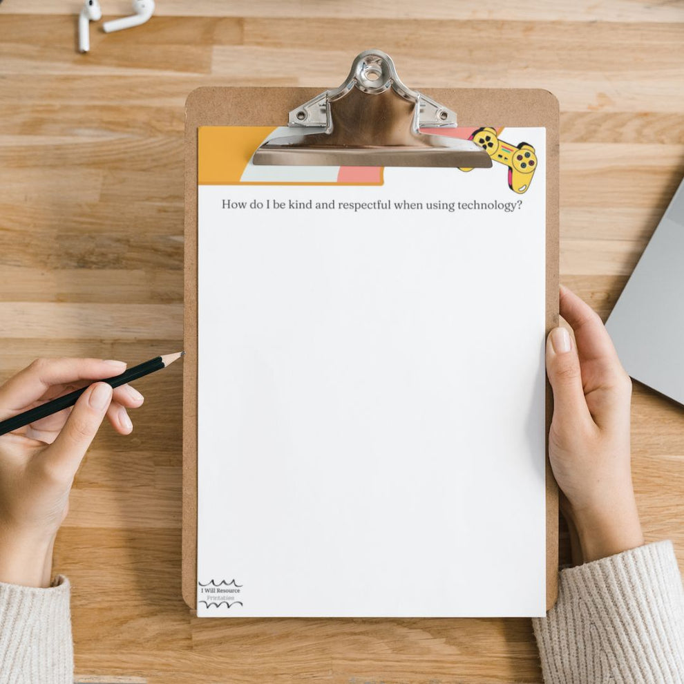 Family Tech Safety Conversation Cards and Family Technology Safety Pla ...