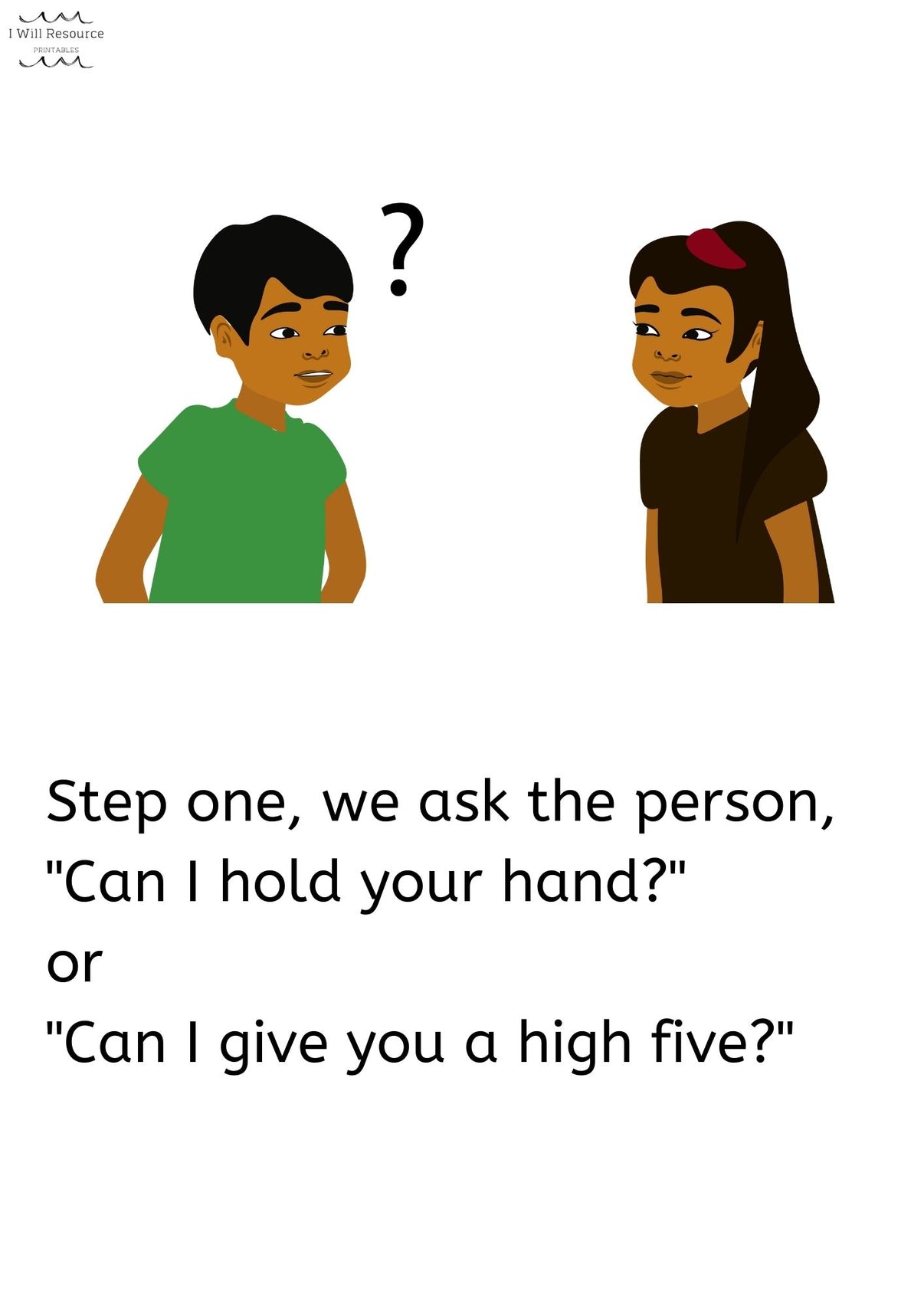 Words & Pictures Story: Safe and Unsafe Touch (Digital Download) – I ...