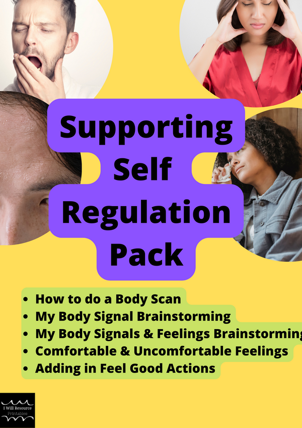Children's Self-Regulation Resource Pack (Digital Download) – I Will ...