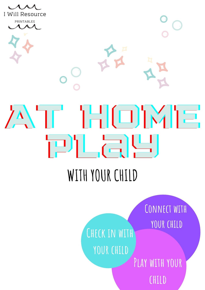 AT HOME PLAY ACTIVITY BOOK- (Digital Download) – I Will Resource