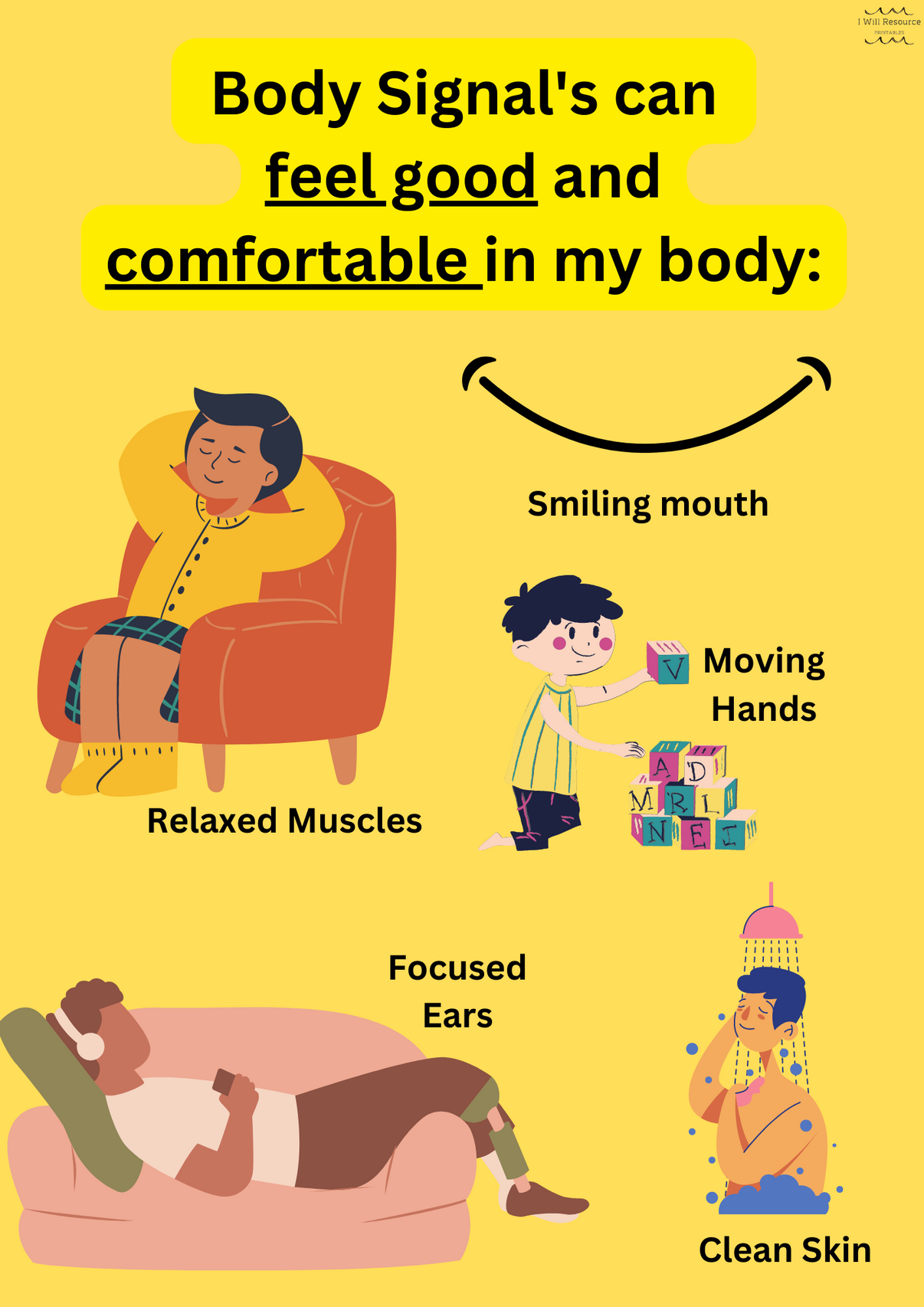 Children's Self-Regulation Resource Pack (Digital Download) – I Will ...