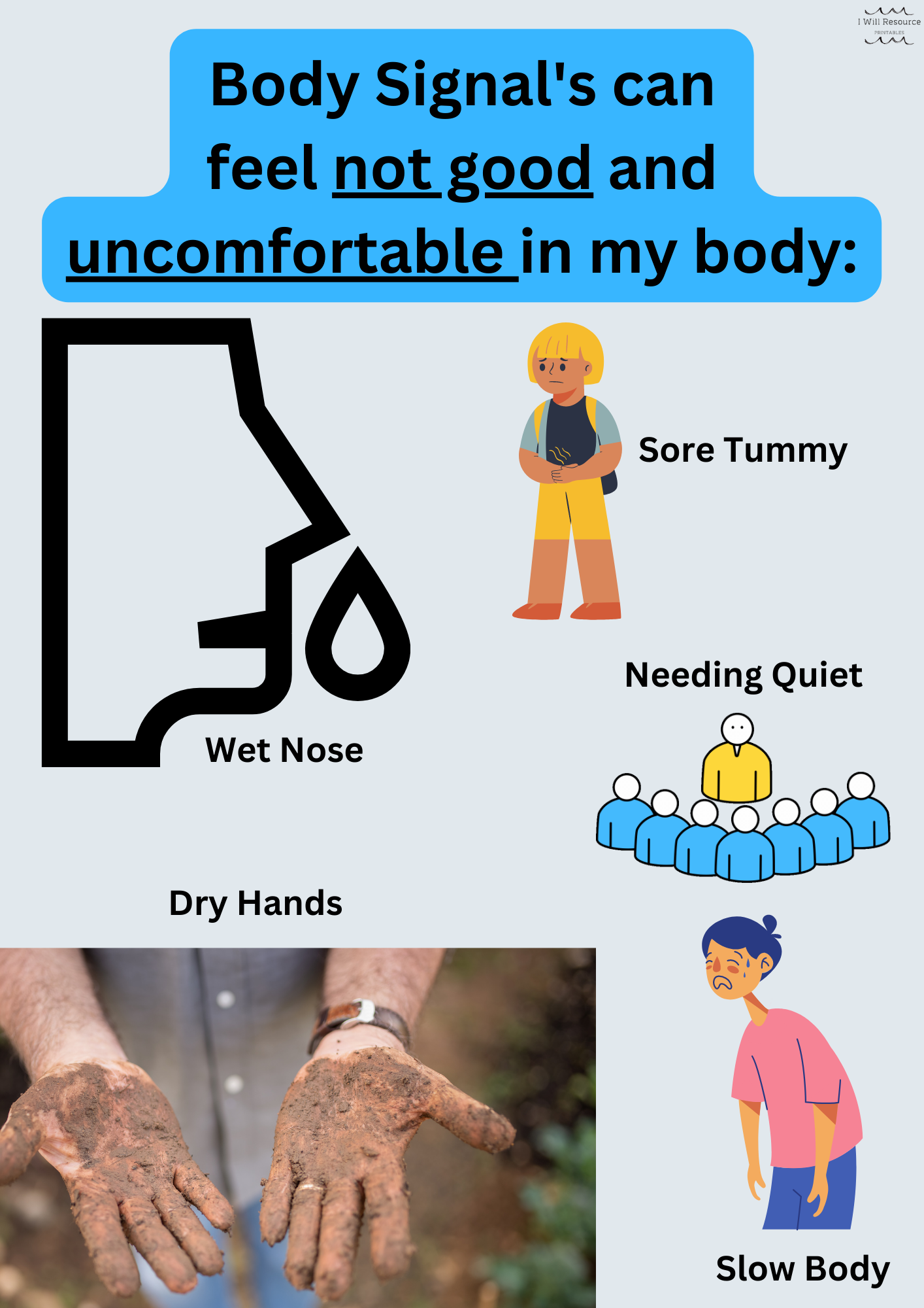 Children's Self-Regulation Resource Pack (Digital Download) – I Will ...