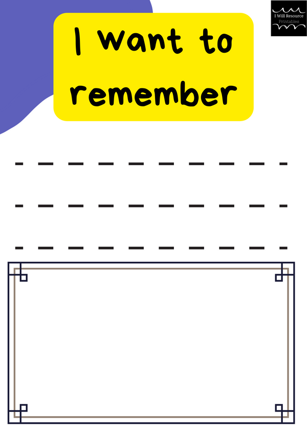 Make a Children's Memory Book with 10 Prompts (Digital Download) – I ...