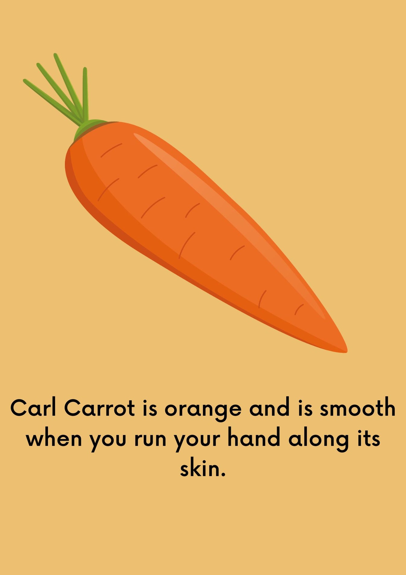 A Food Exposure Story: Carl Carrot (Digital Download) – I Will Resource