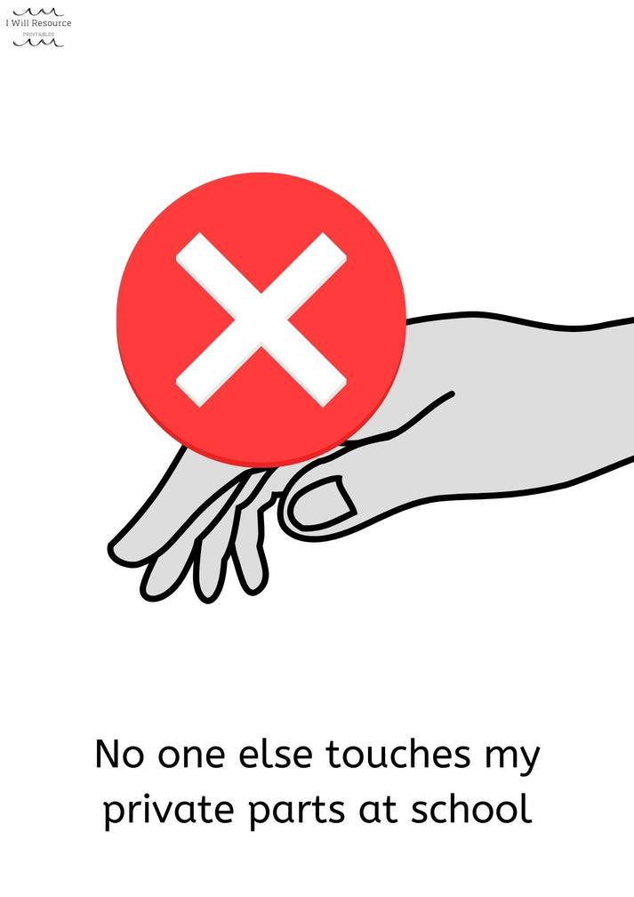 Words & Pictures Story: Safe and Unsafe Touch (Digital Download) – I ...